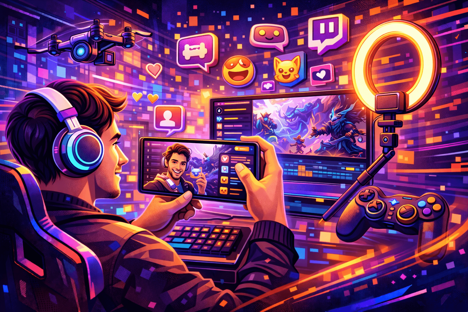 Twitch mobile streaming - how to stream from phone, mobile game ...